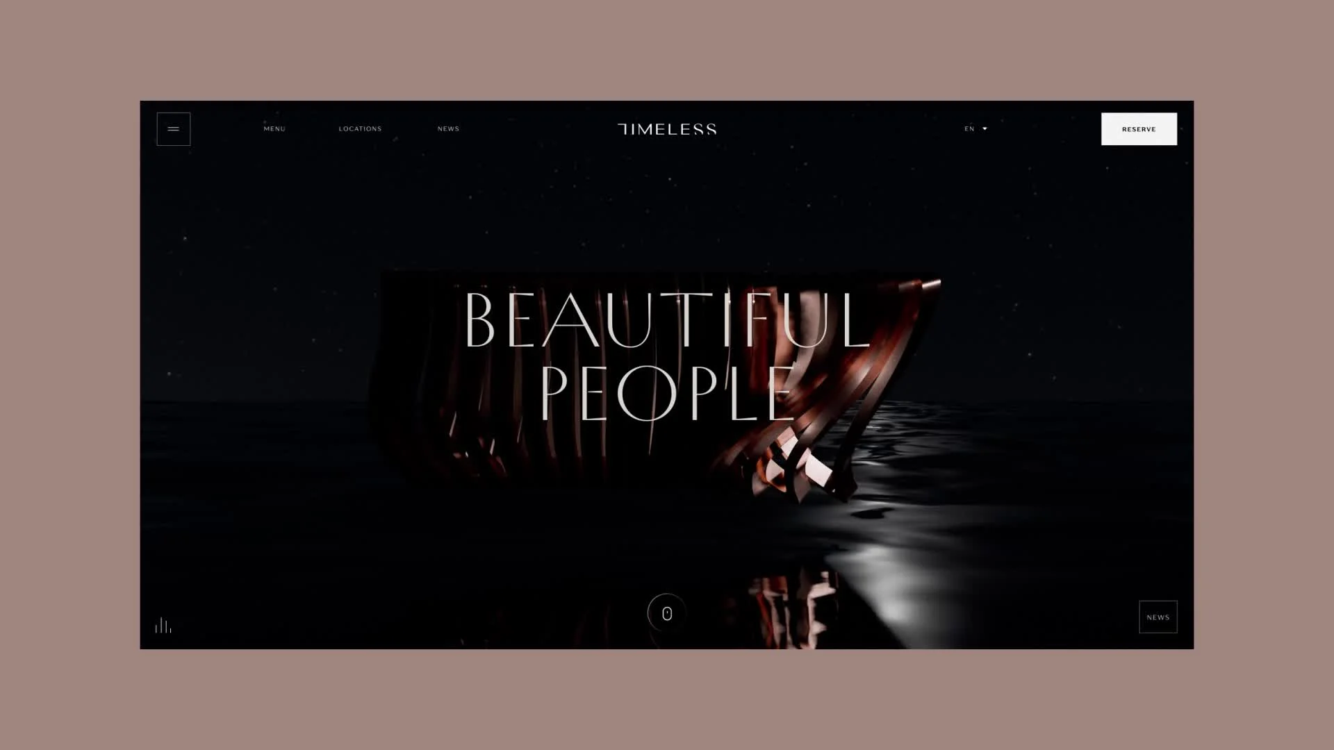 Timeless — Magical Website with WebGL and 3D Portals — Chipsa