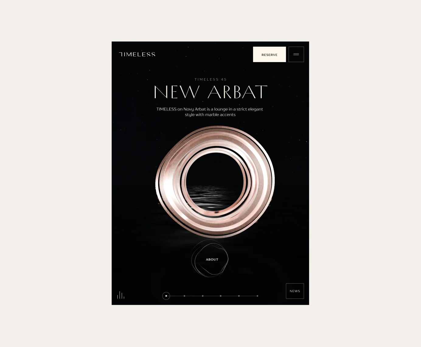 Timeless — Magical Website with WebGL and 3D Portals — Chipsa